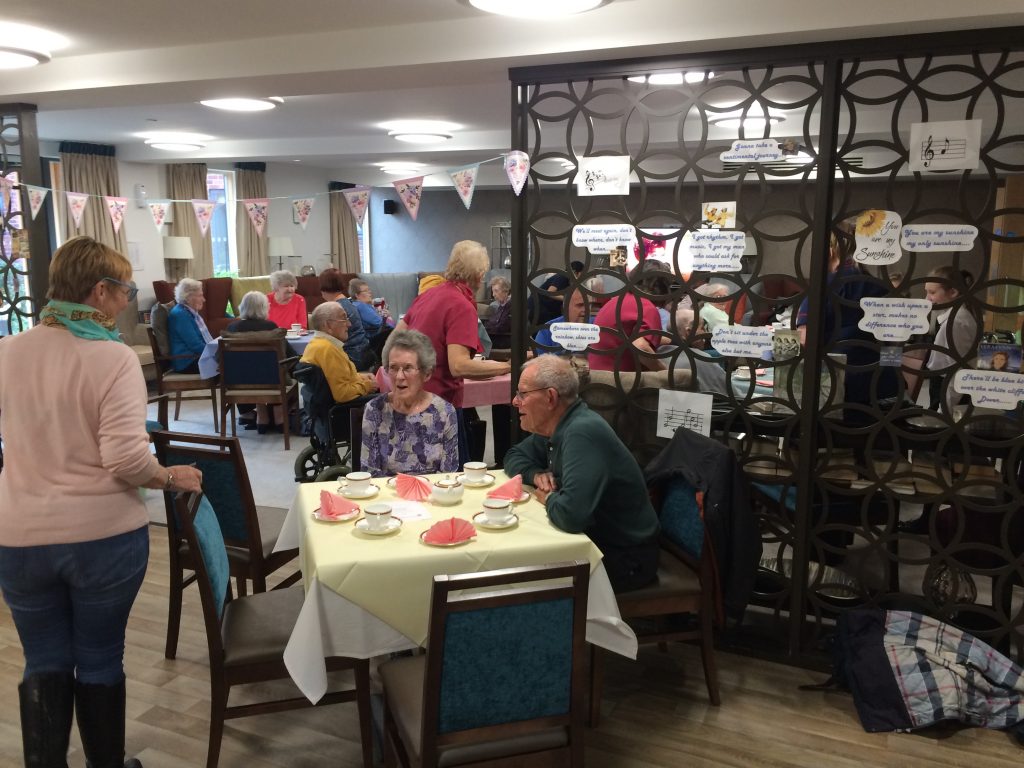 Afternoon Tea for our residents | Oulton Abbey Care Home