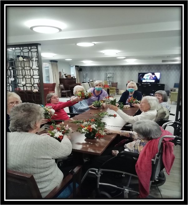Flower Arranging Afternoon | Oulton Abbey Care Home